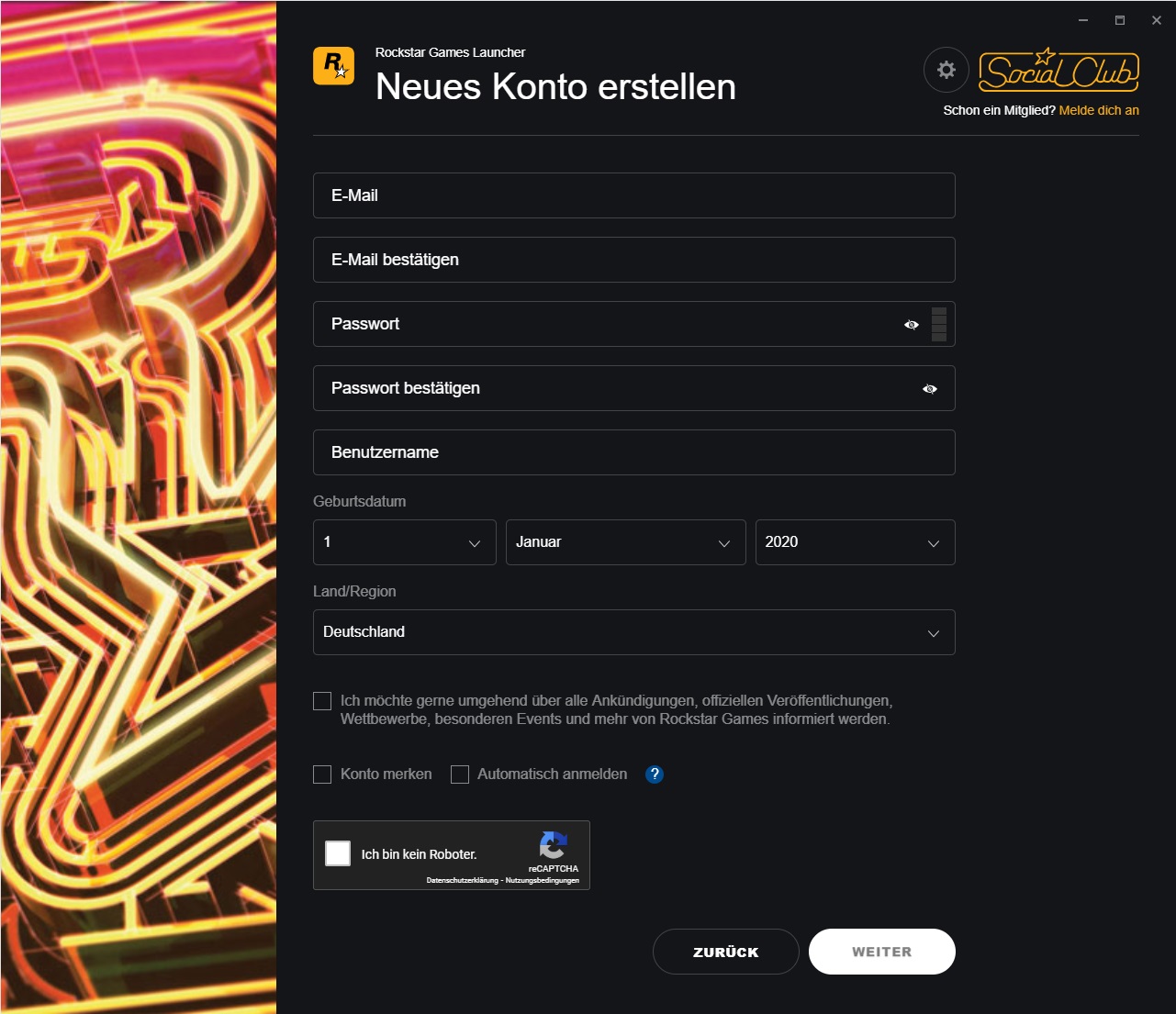 Rockstar Games Social Club Download-Anleitung – Gameliebe Hilfe-Center